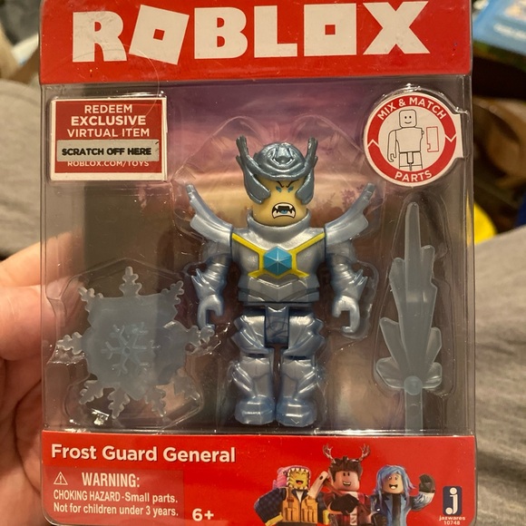 Other | Roblox Toys Og Series 3 Frost Guard General Core Figure W Code ...